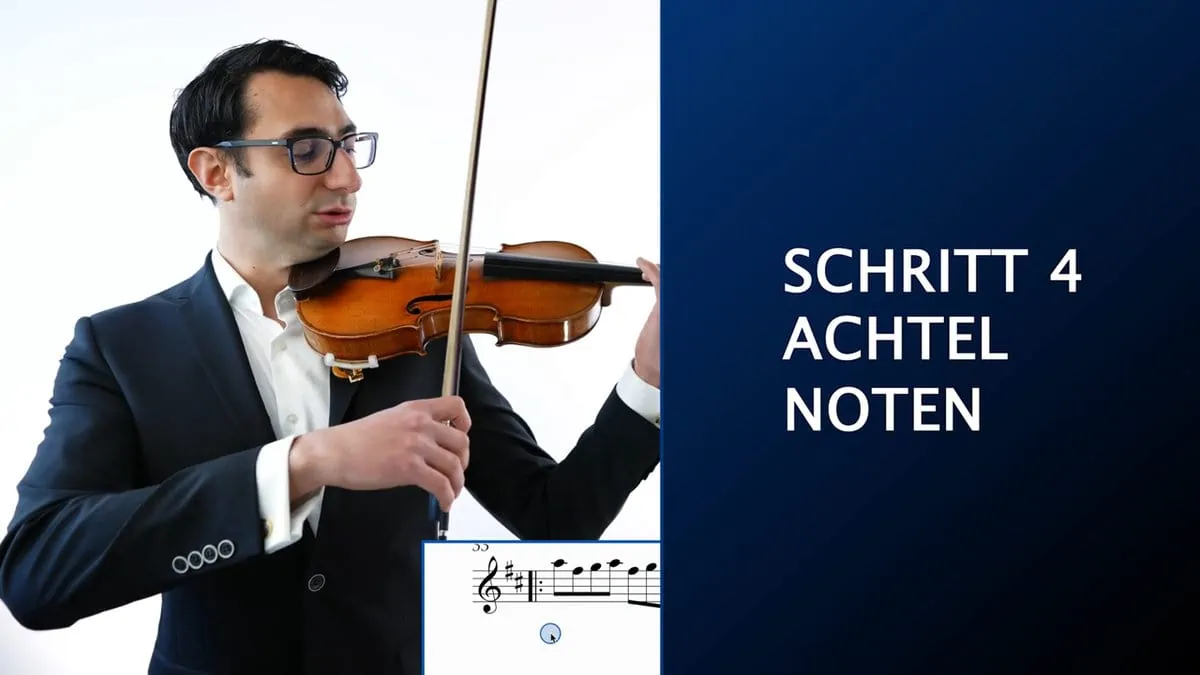 8 Schritte um jede schnelle Stelle auf der Geige virtuos zu spielen