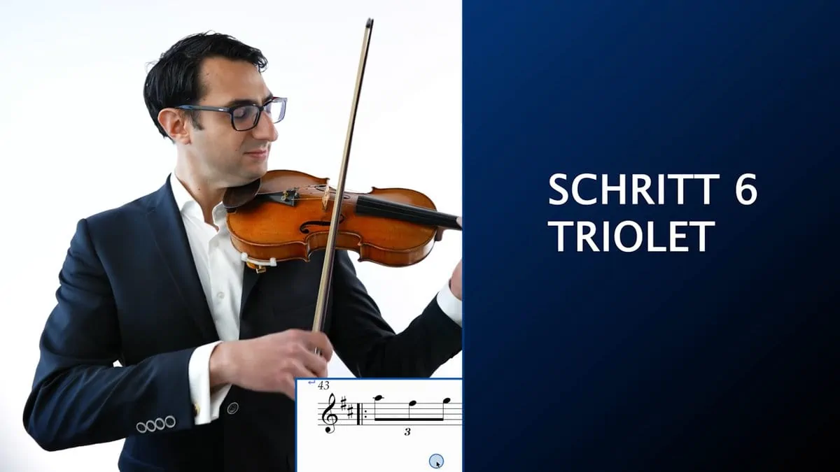 8 Schritte um jede schnelle Stelle auf der Geige virtuos zu spielen