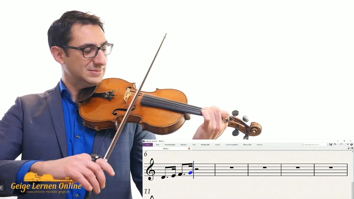 Einer der effektivsten Wege zu üben (Galamian Geigen-Methode)